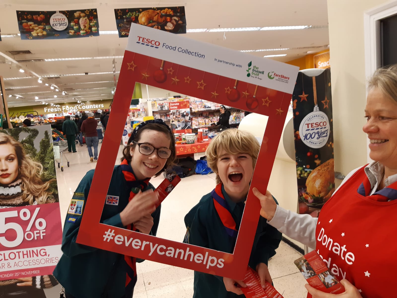 Christmas 2019 Collections with Tesco | Southwark Foodbank